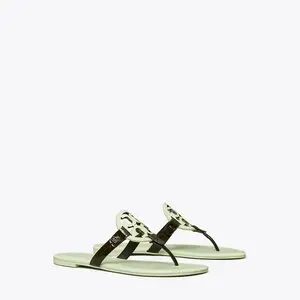 Tory Burch Miller Patent Sandal Mint Chocolate Chip