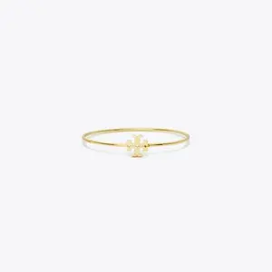 Tory Burch Icon Hinged Cuff - Tory Gold
