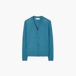 Tory Burch Simone Cardigan - Atoll Reef