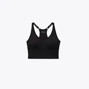 Tory Burch Seamless Adjustable Long Bra - Sport Black