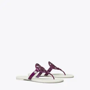 Tory Burch Miller Sandal Violet Wave/blanc