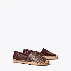 Tory Burch Ines Espadrille - Plum/gold