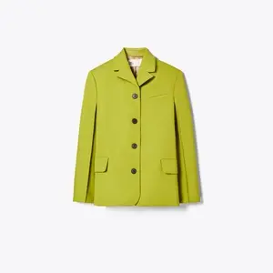 Tory Burch Wool Blazer - Leaf Green