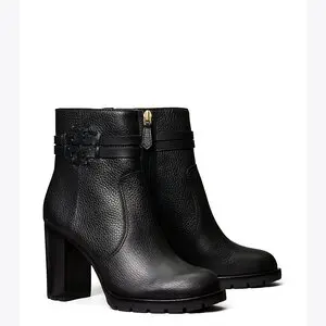 Tory Burch Leigh 90mm Lug Sole Bootie