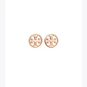 Tory Burch Miller Stud Earrings Gold