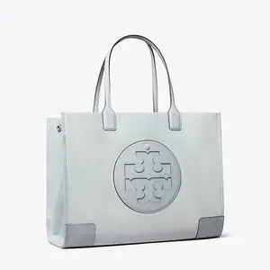 Tory Burch Ella Tote Bag Clear Pond