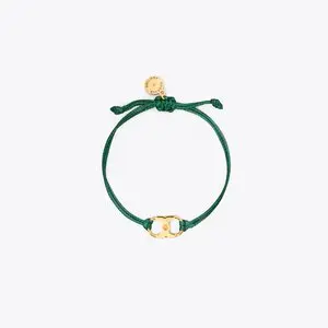 Tory Burch Embrace Ambition Bracelet Green/tory Gold
