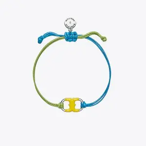 Tory Burch Embrace Ambition Bracelet Tory Silver/blue/green