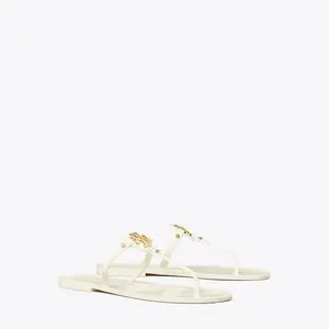 Tory Burch Mini Miller Jelly Sandal Ivory