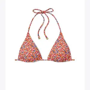 Tory Burch Tory Burch String Bikini Top Sprinkled Flowers