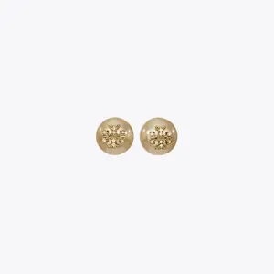 Tory Burch Moondance Pearl Stud Earrings - Pink
