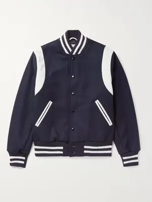 Golden Bear Striped Jackets For Men