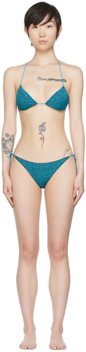 Oseree Oséree Blue Lumière Bikini Ocean Blue