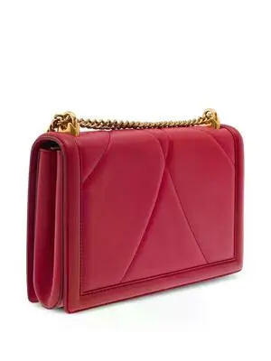 Dolce & Gabbana Large Devotion Quilted Shoulder Bag - Red