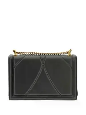 Dolce & Gabbana Large Devotion Quilted Shoulder Bag - Black