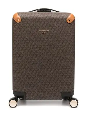Michael Kors Monogram Print Suitcase
