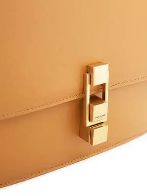 Saint Laurent Carré Leather Shoulder Bag