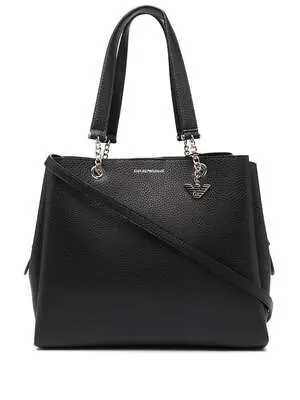 Emporio Armani Pebbled-effect Tote Bag