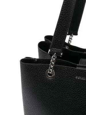 Emporio Armani Pebbled-effect Tote Bag