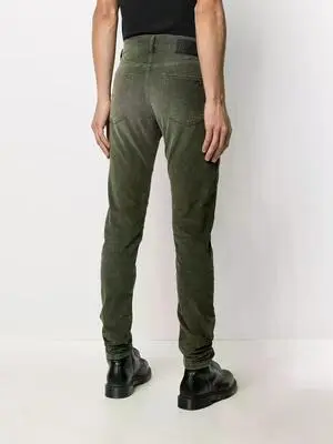 DIESEL® D-strukt Velvet Trousers - Green