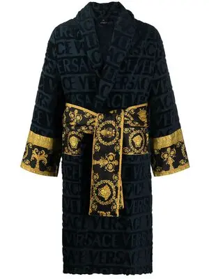 Versace I Love Baroque Bathrobe - Blue
