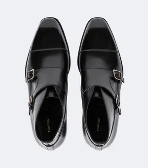 TOM FORD Sutherland Double Monk Strap Shoes