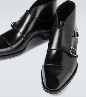 TOM FORD Sutherland Double Monk Strap Shoes