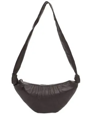 LEMAIRE LEMAIRE Soft Nappa Shoulder Bag Dark Chocolate