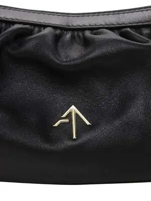 Manu Atelier Ruched Cylinder Chain Xx Bag