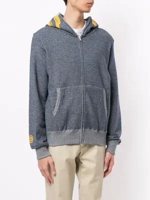 A BATHING APE Patch Detailing Zipped Hoodie