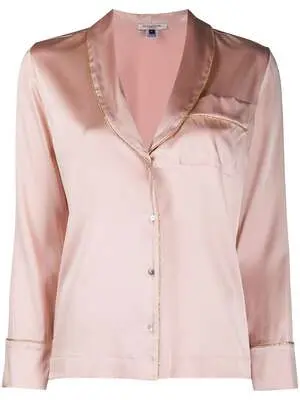 GILDA & PEARL Backstage Silk Pyjama Set - Pink