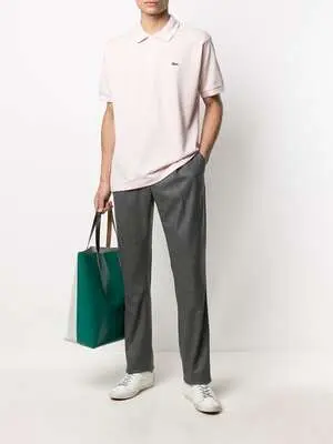 Lacoste Embroidered Logo Polo Shirt - Pink