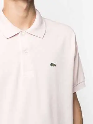 Lacoste Embroidered Logo Polo Shirt - Pink