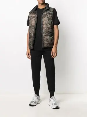 Emporio Armani Plain Textured T-shirt