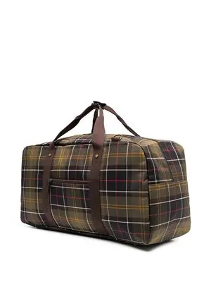 Barbour Plaid Check Luggage Bag
