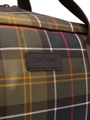 Barbour Plaid Check Luggage Bag