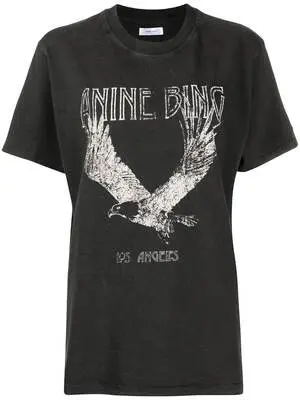 ANINE BING Lili Eagle-print T-shirt