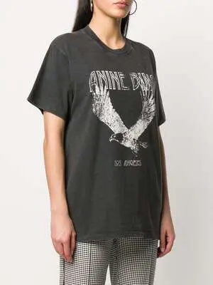 ANINE BING Lili Eagle-print T-shirt