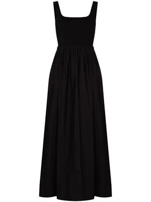 Black Cotton Maxi Dresses