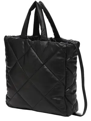 STAND STUDIO Assante Diamond Faux Leather Quilted Bag
