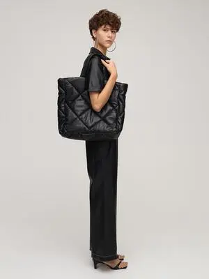 STAND STUDIO Assante Diamond Faux Leather Quilted Bag