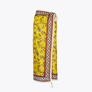 Tory Burch Printed Pareo Lyonnaise Floral
