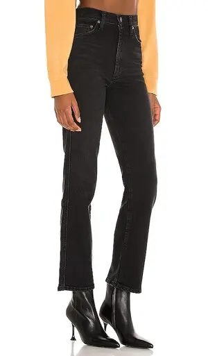 AGOLDE Pinch Waist High Rise Kick Flare Jeans - Panoramic