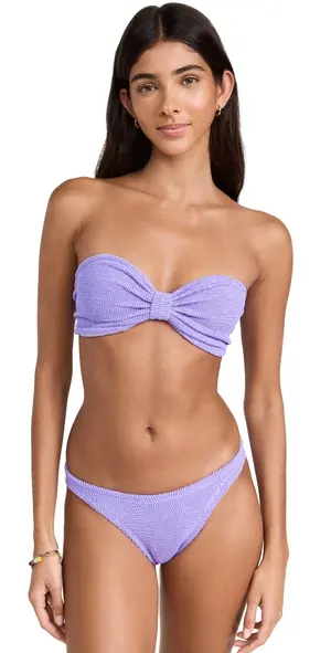 Hunza G Jean Bikini Set - Lilac