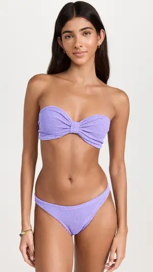 Hunza G Jean Bikini Set - Lilac