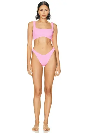 Hunza G Xandra Swimsuit Bubblegum