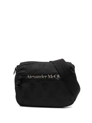Alexander McQueen Logo-print Belt Bag - Black