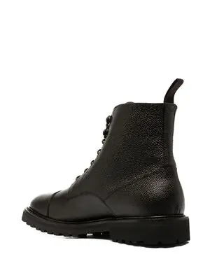 SCAROSSO Ankle-length Lace-up Boots