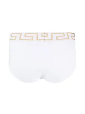 Versace Set Of Two Greca Border Briefs