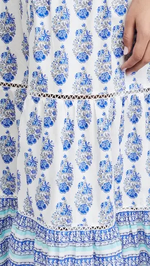 Playa Lucila Smock Border Dress
